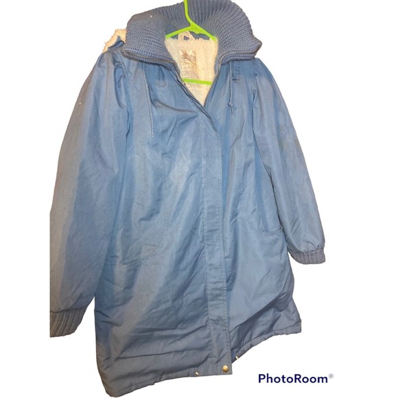 Windsor Bay | Jackets & Coats | Vtg Windsor Bay Jcpenney Removeable Hood Wool Lined Jacket Coat ...